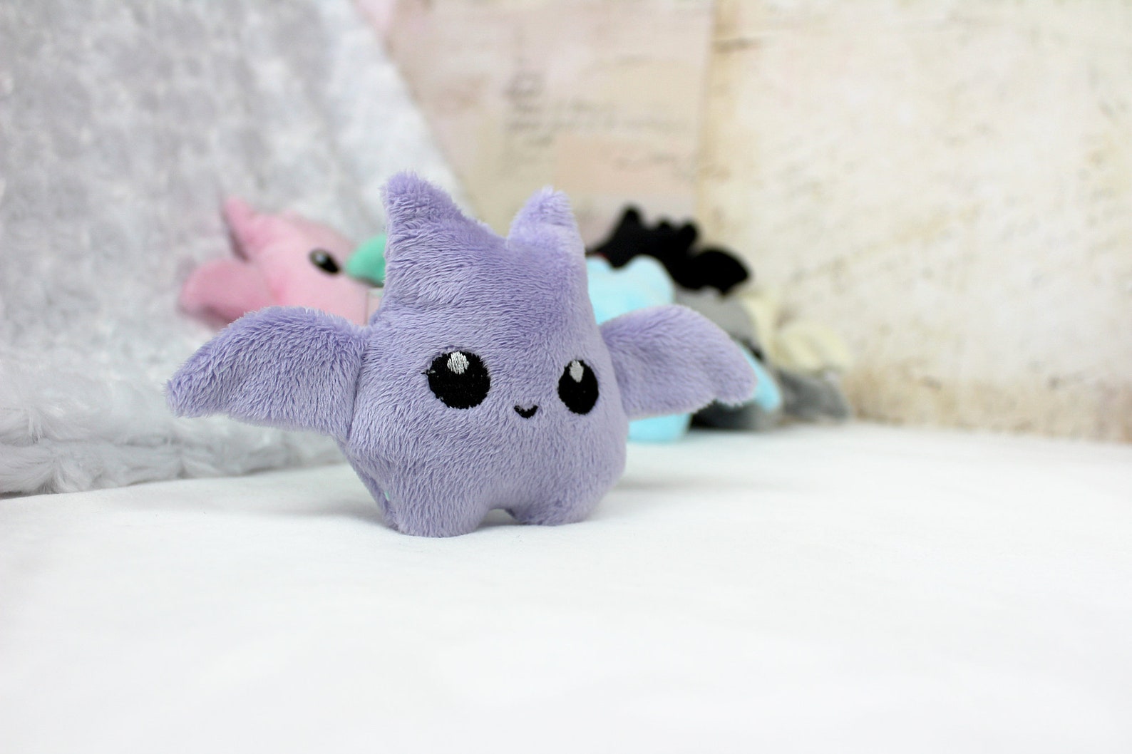 Bat Keychain, Cute Bat, Kawaii Keychain, Bat Plush, Bat Gift, Kawaii ...