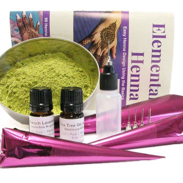 Henna Tattoo Kit - Etsy