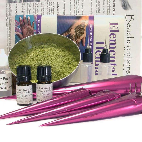 Henna Tattoo Kit - Etsy
