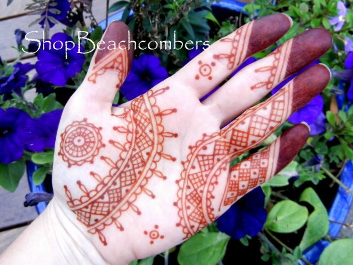 Big Bad Beginners Henna Temporary Tattoo Body Art Kit POWDER | Etsy