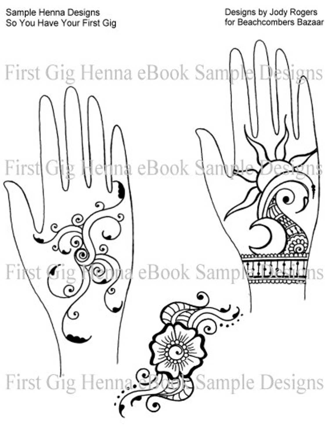 Henna Tattoo Ebook Your First Henna Event Gig. the Business of Henna ...