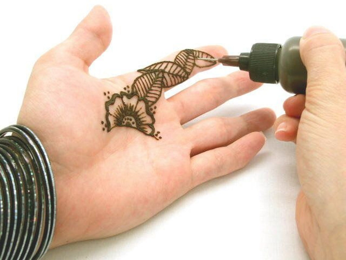 Big Bad Beginners Henna Temporary Tattoo Body Art Kit POWDER | Etsy