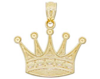 Yellow Gold Crown | Etsy