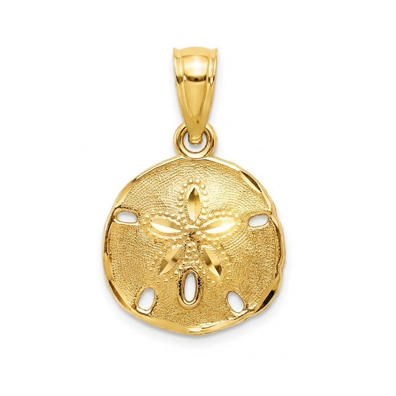 Sand Dollar Pendant - Etsy