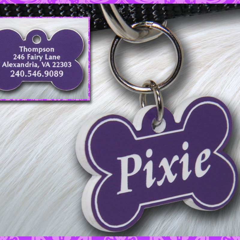 Purple Tags - Etsy