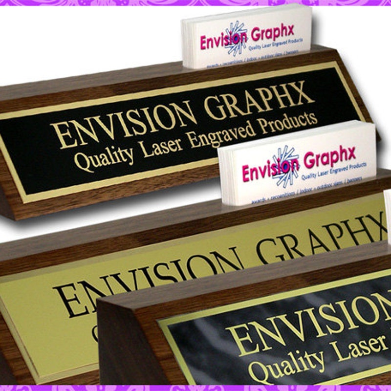 Brass Name Plate - Etsy