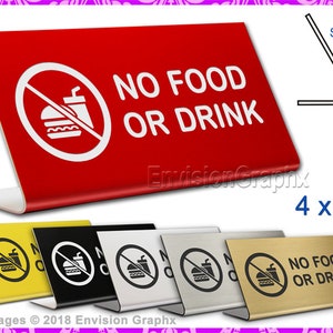 4x8 Engraved Plastic Professional Office Lobby Table Desk Sign - No ...
