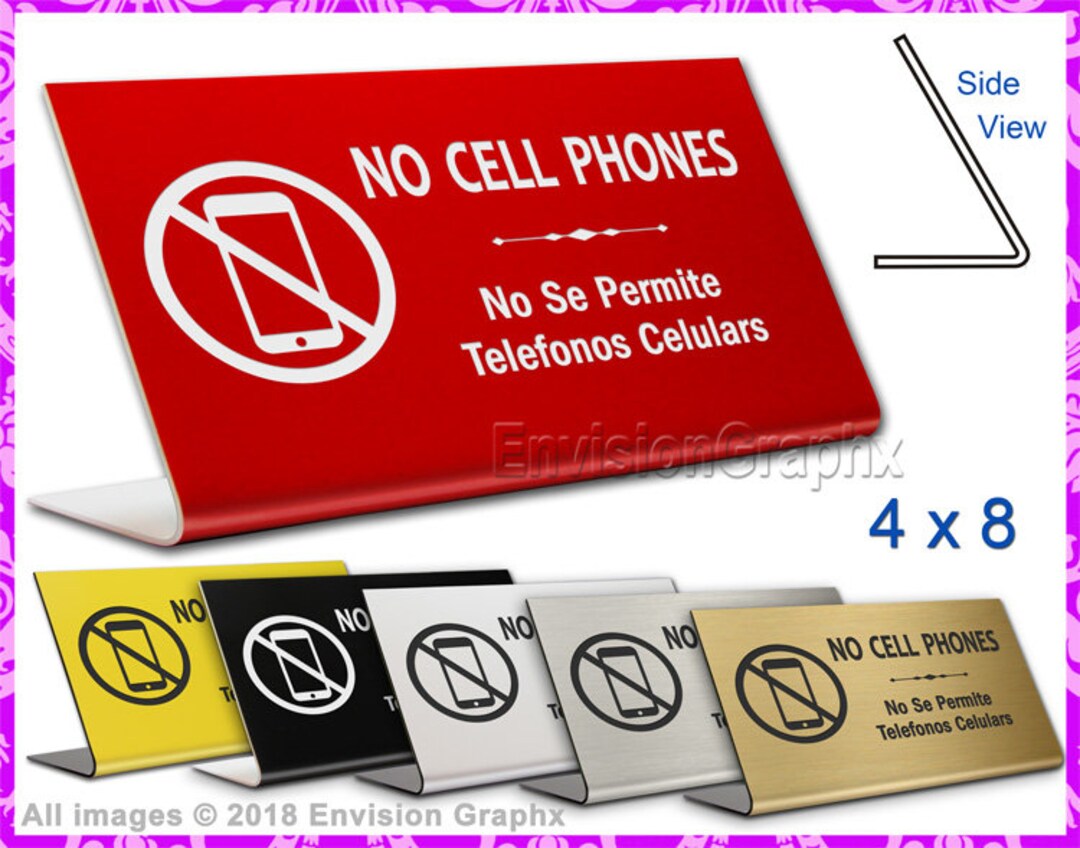 4x8 Engraved Plastic Professional Office Lobby Front Desk Sign B - No ...