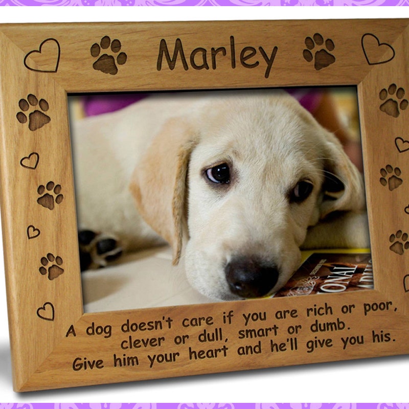 Dog Picture Frames - Etsy