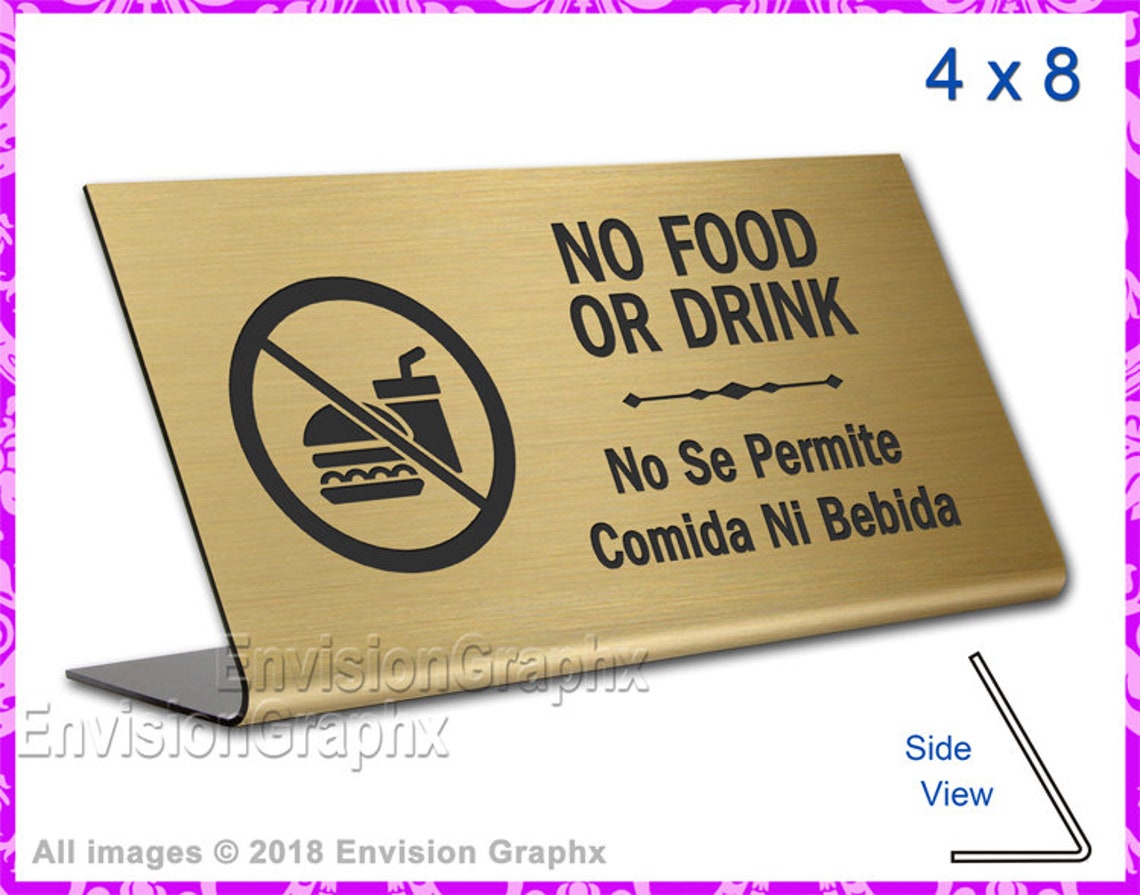 4x8 Engraved Plastic Professional Office Table Desk Sign No - Etsy