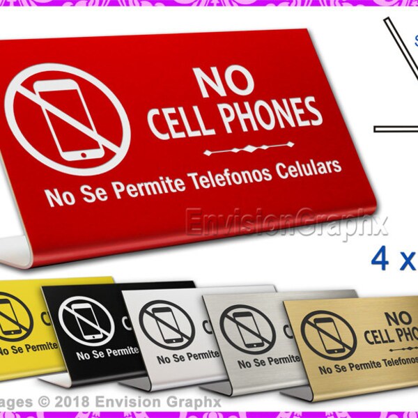 Cell Phone Sign - Etsy