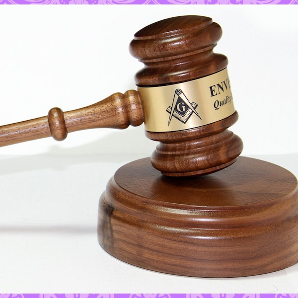 Personalized Gavel - Etsy