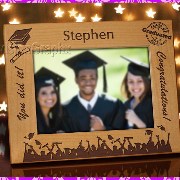 You Did It Graduation Frame - Etsy
