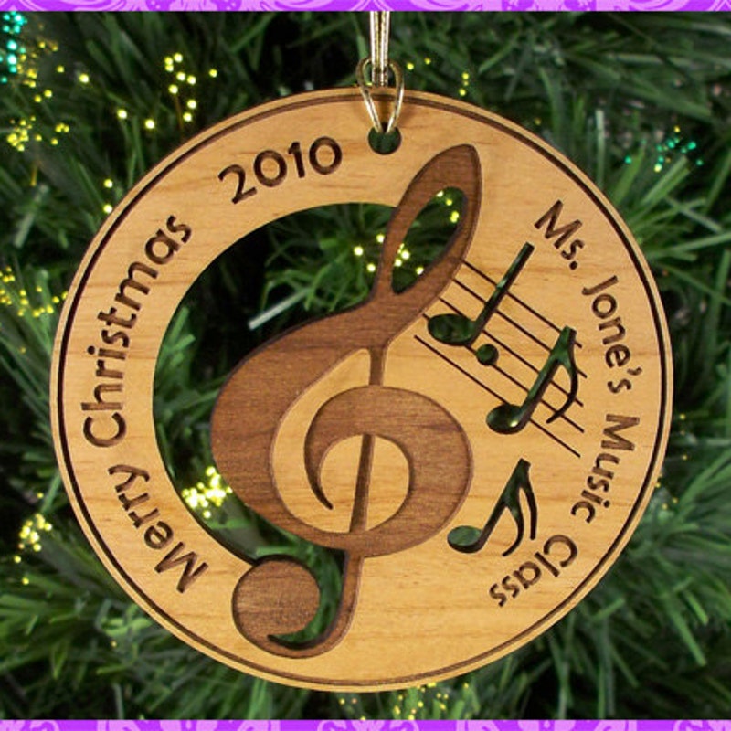 Music Ornament - Etsy