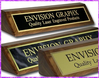 Engraved Name Plate - Etsy