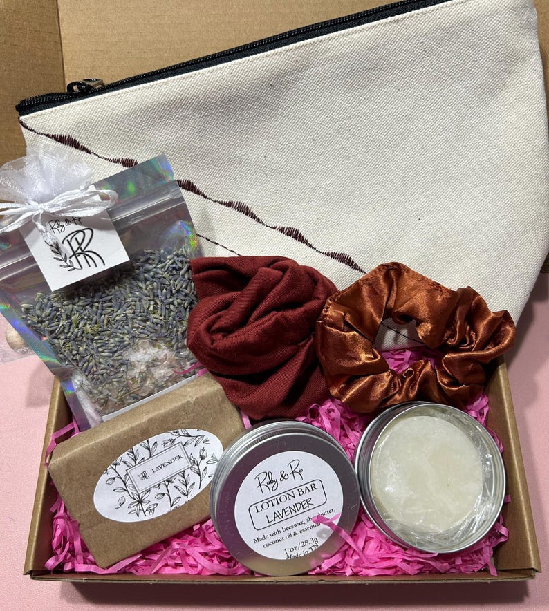 DELUXE SPA GIFT Set 7pc Spa Box Includes Milkbath or Botanical Bath ...