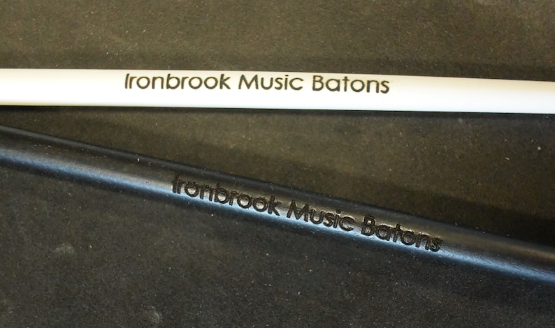 Music Conductor Baton: Gray Swirl Acrylic With Gift Box - Etsy