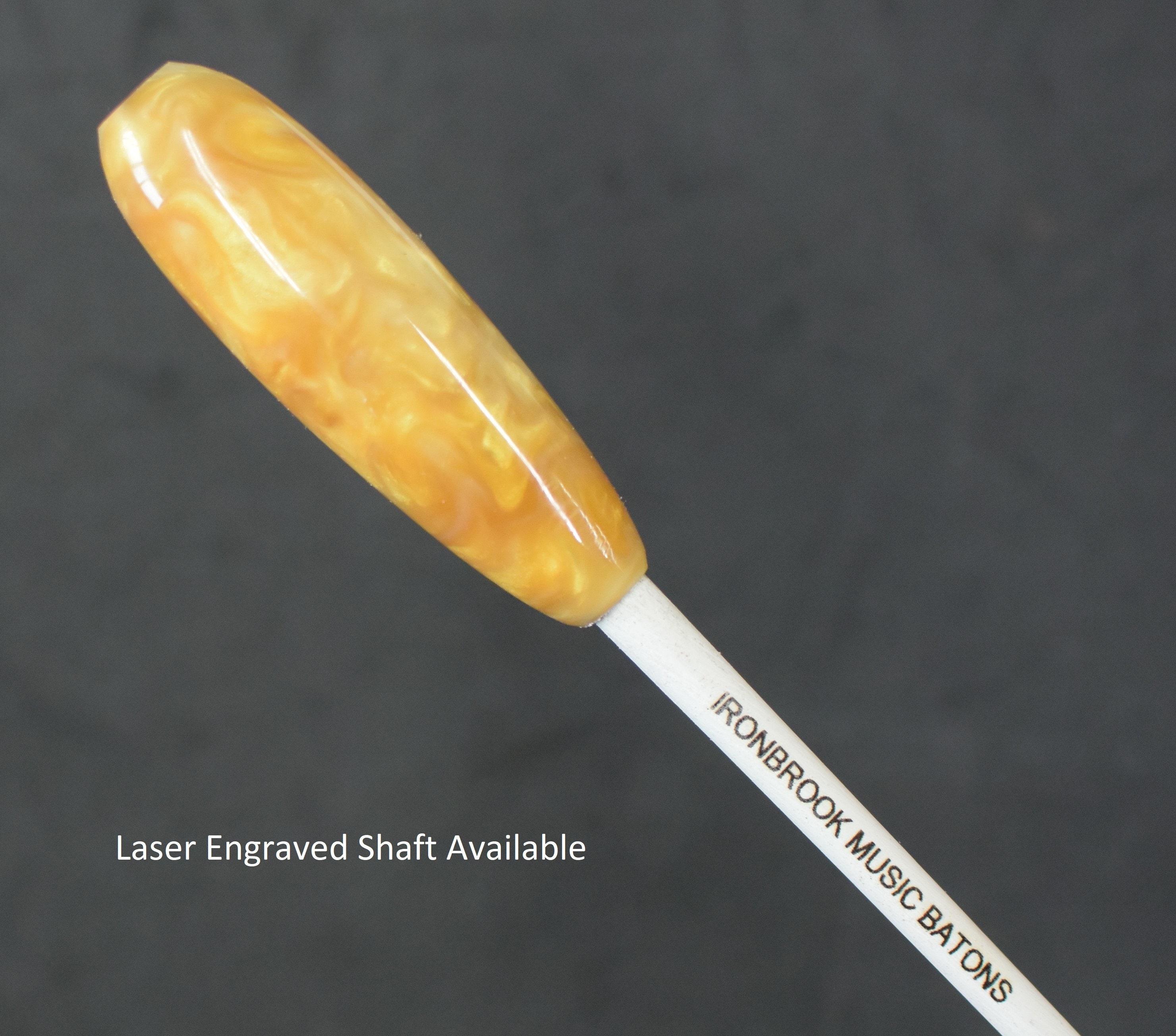 Personalized Music Conductor Baton: Pearlescent Yellow Gold - Etsy