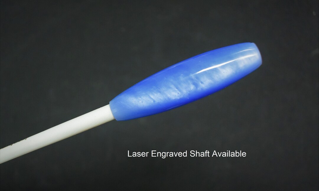 Personalized Music Conductor Baton: Sky Blue With White Acrylic Plus ...