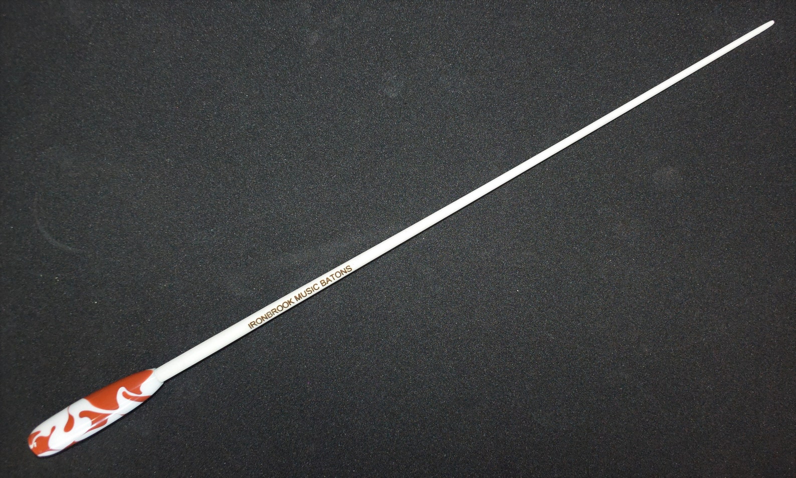 Personalized Music Conductor Baton: Red and White Swirl - Etsy