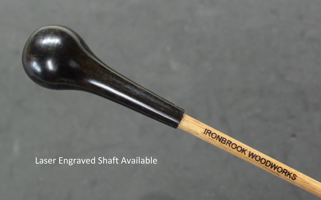 Music Conductor's Baton - Royal Ebony and Oak With Gift Box - Etsy