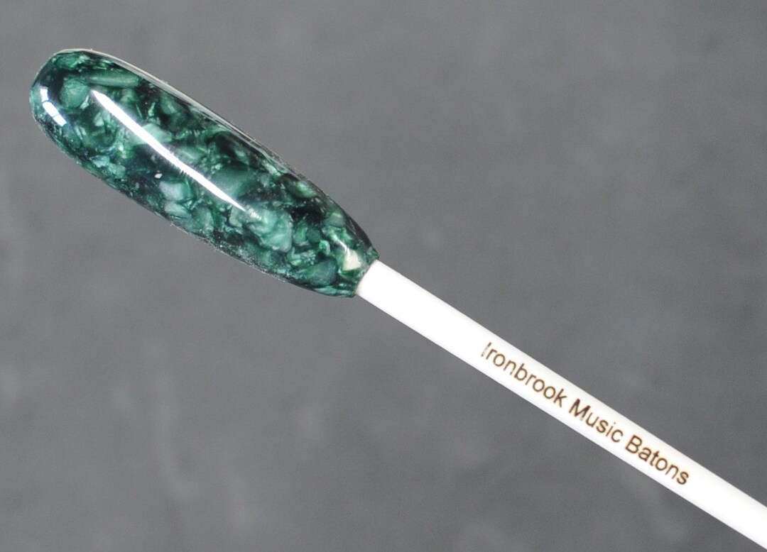 Music Conductor Baton: Green Crush Acrylic Plus Gift Box - Etsy