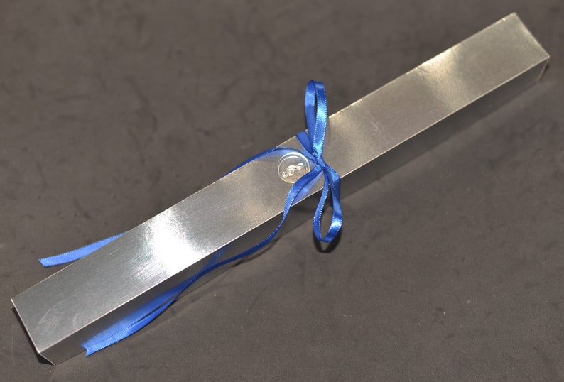 Personalized Music Conductor Baton: Blue With White Black - Etsy