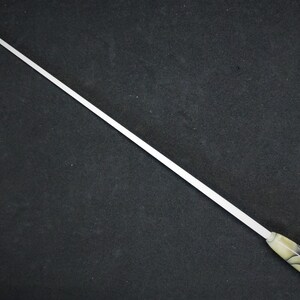 Personalized Music Conductor Baton: Yellow With Black and White Swirl ...