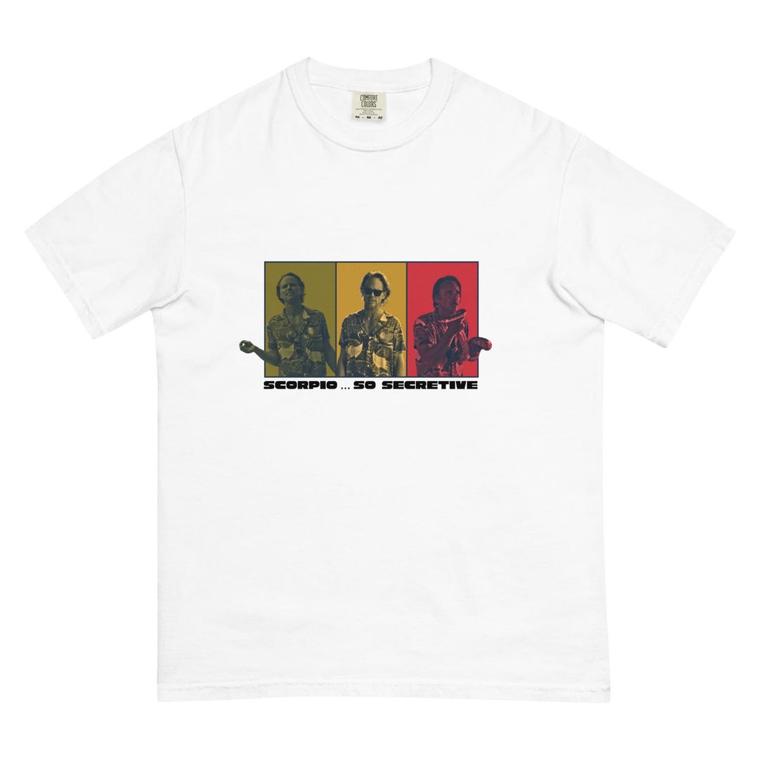 White Lotus Inspired Astrology Meme Tee | Scorpio so Secretive T-shirt ...