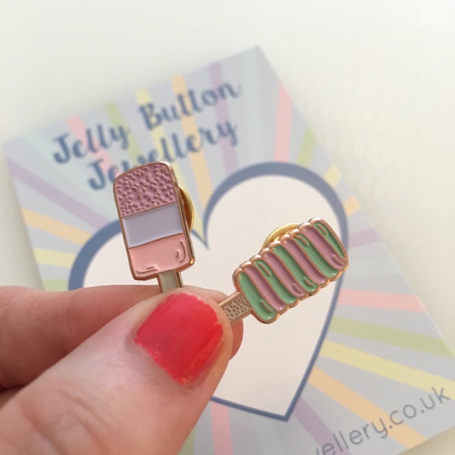Fab Lolly Enamel Pin - Etsy
