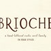 Brioche Rustic Font Handlettered Serif Font Farmhouse Font | Etsy