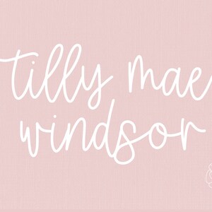 Flower Market Font - Modern Calligraphy, Handwritten Script Font ...