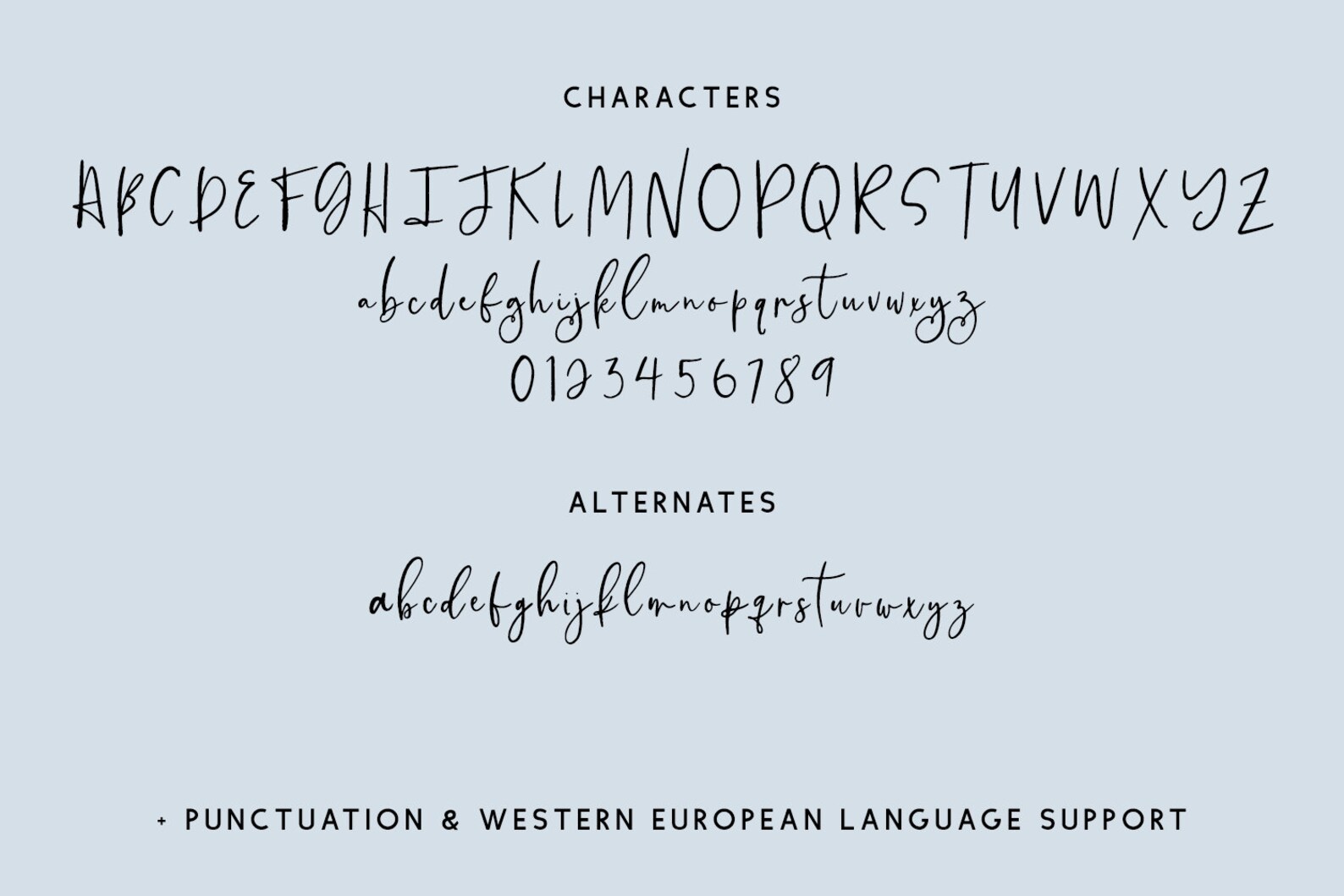 Islay Cursive Font Modern Script Font Textured Fonts - Etsy