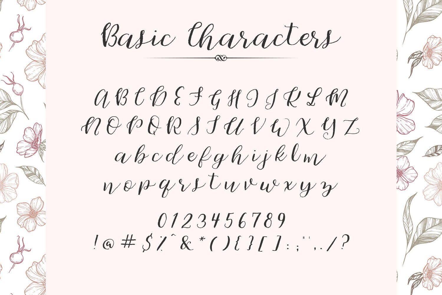 Cherokee Rose Cursive Font Commercial Use Font Calligraphy | Etsy