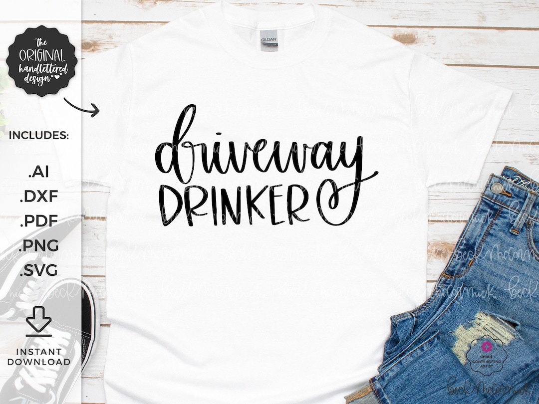 Driveway Drinker SVG - Squad Goals Svg - Summer Svg - Beach Svg ...