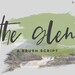 The Glen Brush Font Modern Script Font Textured (Instant Download) - Etsy