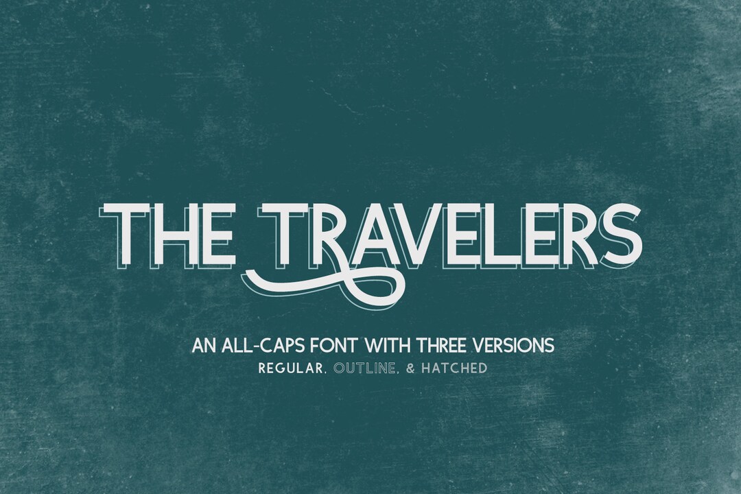 The Travelers Sans Font Sans Serif Fonts, Printed Fonts, Clean Fonts ...