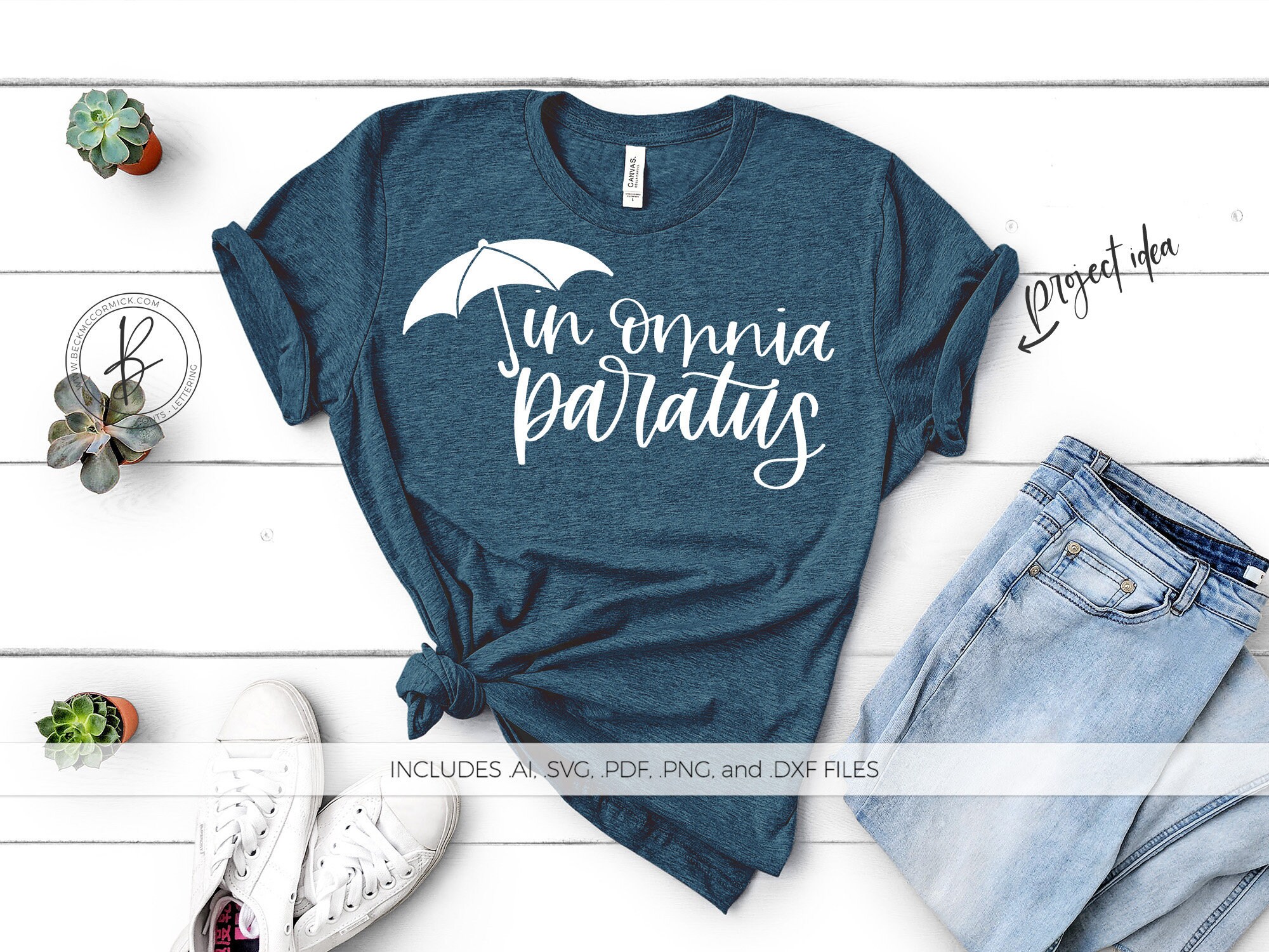 In Omnia Paratus Svg File Gilmore Girls Svg Instant Etsy