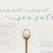 Salt and Sea Cursive Font - Modern Calligraphy, Handwritten Script Font ...