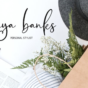 Islay Cursive Font - Modern Script Font, Textured Fonts, Procreate ...