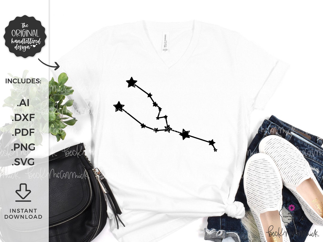 Taurus SVG Zodiac SVG Constellation Svg Instant Download Cricut Cricut ...