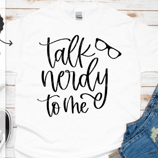 Talk Nerdy to Me - Etsy