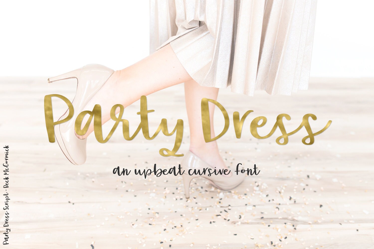 Party Dress Font Bouncy Handwritten Script Font Cricut - Etsy