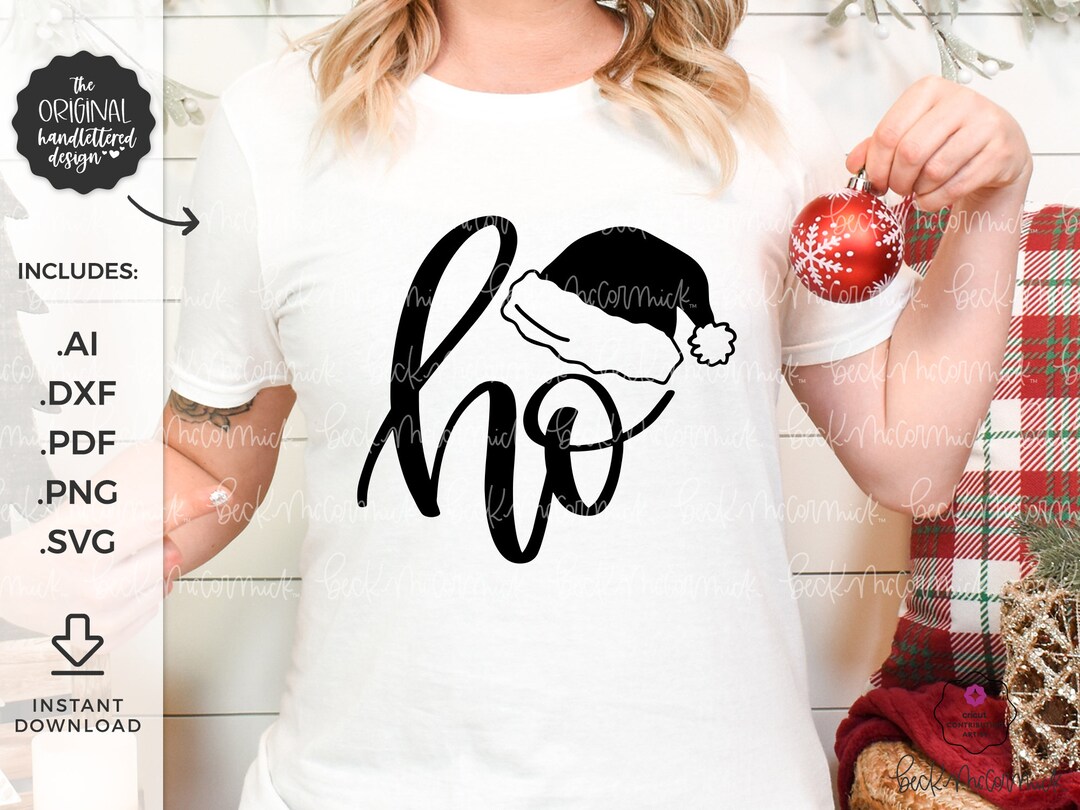 Ho SVG Silhouette Cut File Instant Download Cricut Instant Download ...