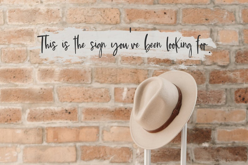 Bucket List Font Modern Script Font Cricut Fonts Procreate | Etsy