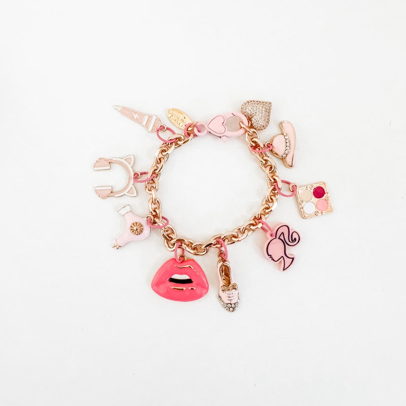 Barbie Charm Bracelet - Etsy
