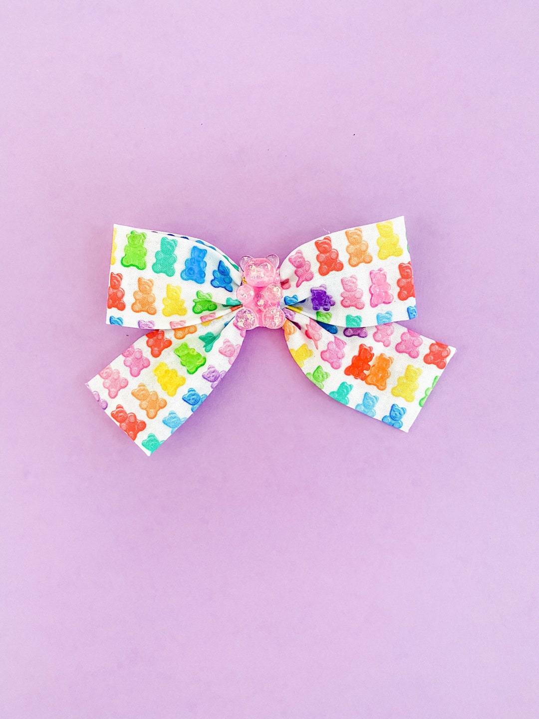 Gummie Bear Bow / Candy Bow / Damsel Hair Bow - Etsy