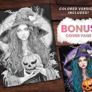 28 Potions & Spells Halloween Coloring Book, Adults + Kids- Download ...
