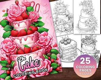 Sweets Coloring Pages for Kids Sweets Printable Coloring - Etsy