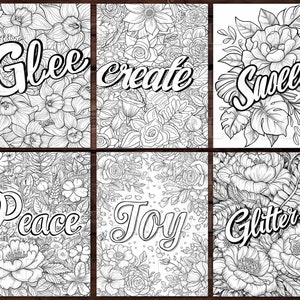 30 Happiness Activity Variety Pack Coloring Pages Book, Adults + Kids ...